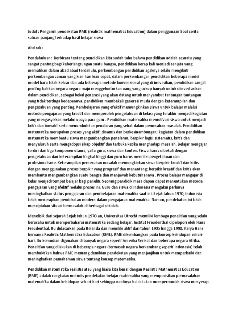 Revisi Artikel Jurnal | PDF | Kesehatan Holistik