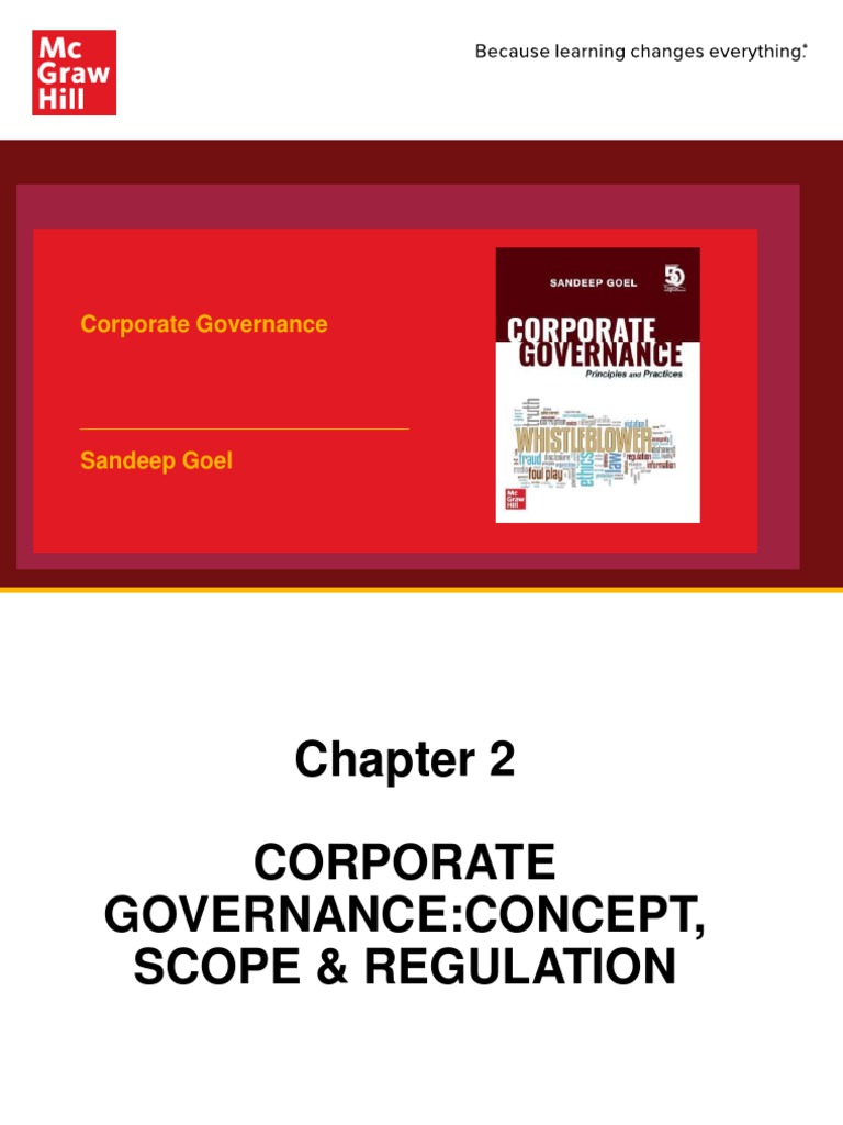 Module 9 - Corporate Governance | PDF | Corporate Governance | Governance