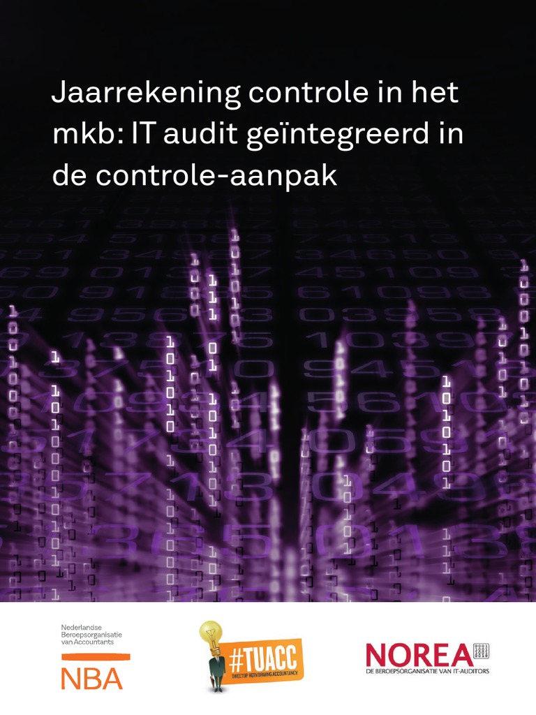 Jaarrekeningcontrole in Het MKB It Audit Geintegreerd in de Controle ...
