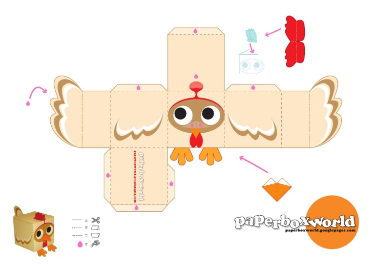 Chicken Papercraft | PDF
