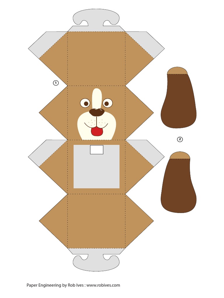 Easy Puppy Papercraft | PDF