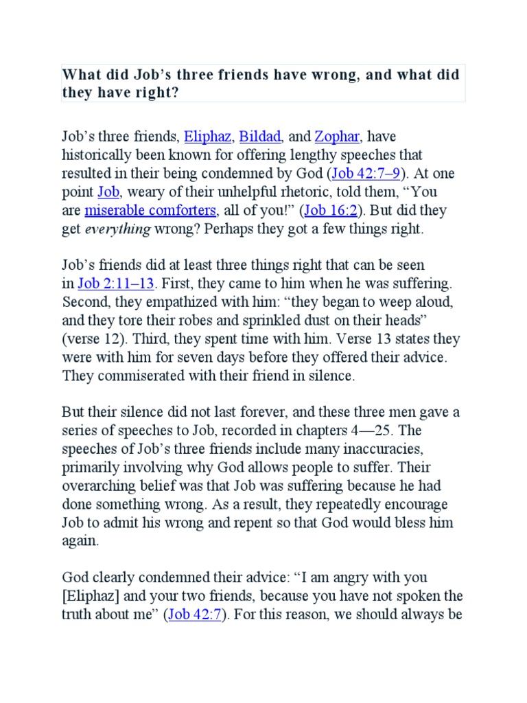 What Did Job | PDF | Eternal Life (Christianity) | Jesus