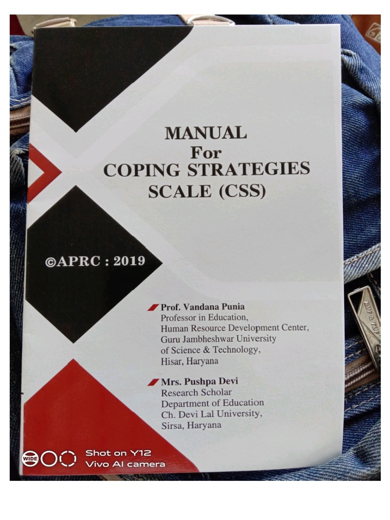 Coping Strategies Manual | PDF