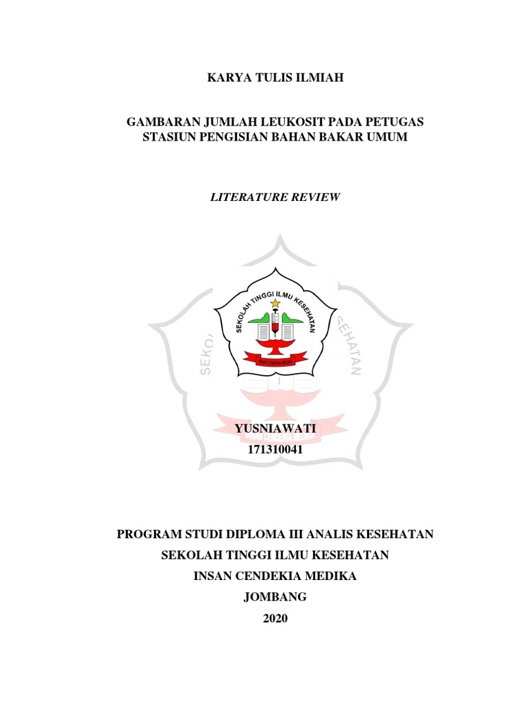 Leukosit pada Petugas SPBU: Studi Kasus | PDF | Sains & Matematika