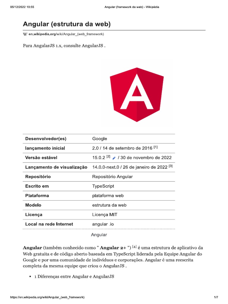 ANGULAR Wiki-PT | PDF