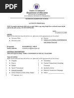 BSP Accomplishment Report Sample | PDF | Scouting | Outdoor Recreation ...