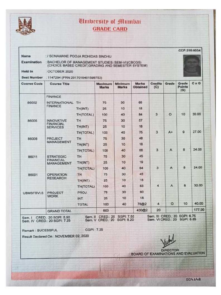 GRADUATION MARKSHEET & GAP CERTIFICATE - 11zon | PDF