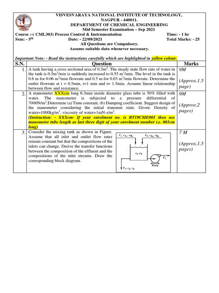 PCI Midsem 2021 | PDF | Pressure Measurement | Physical Quantities PCI Midsem 2021 | PDF | Pressure Measurement | Physical Quantities