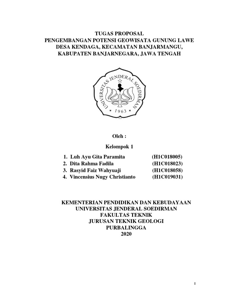 Potensi Geowisata Gunung Lawe Banjarnegara | PDF | Geology | Petrology