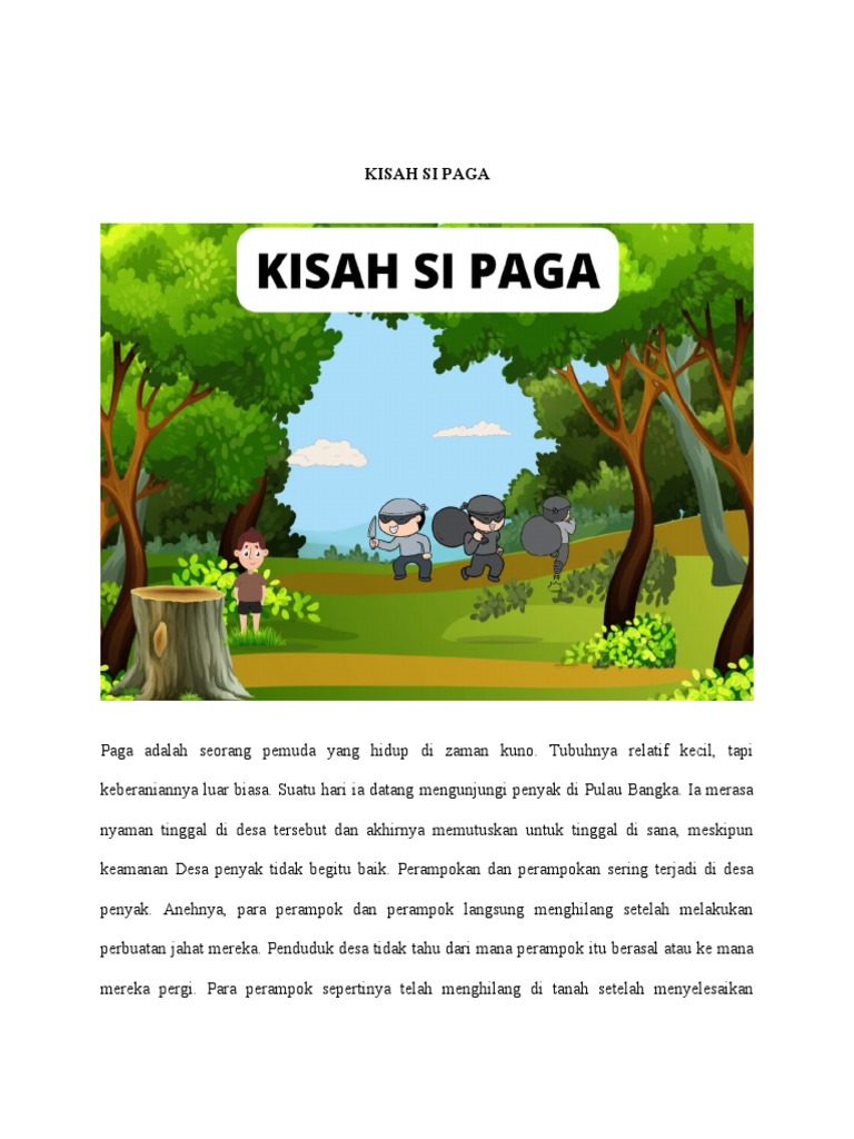 Kisah Si Paga | PDF