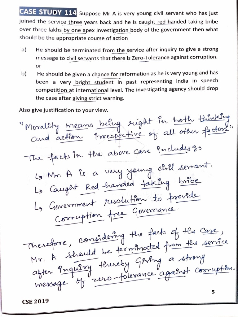 Ethics Case Study Copies | PDF