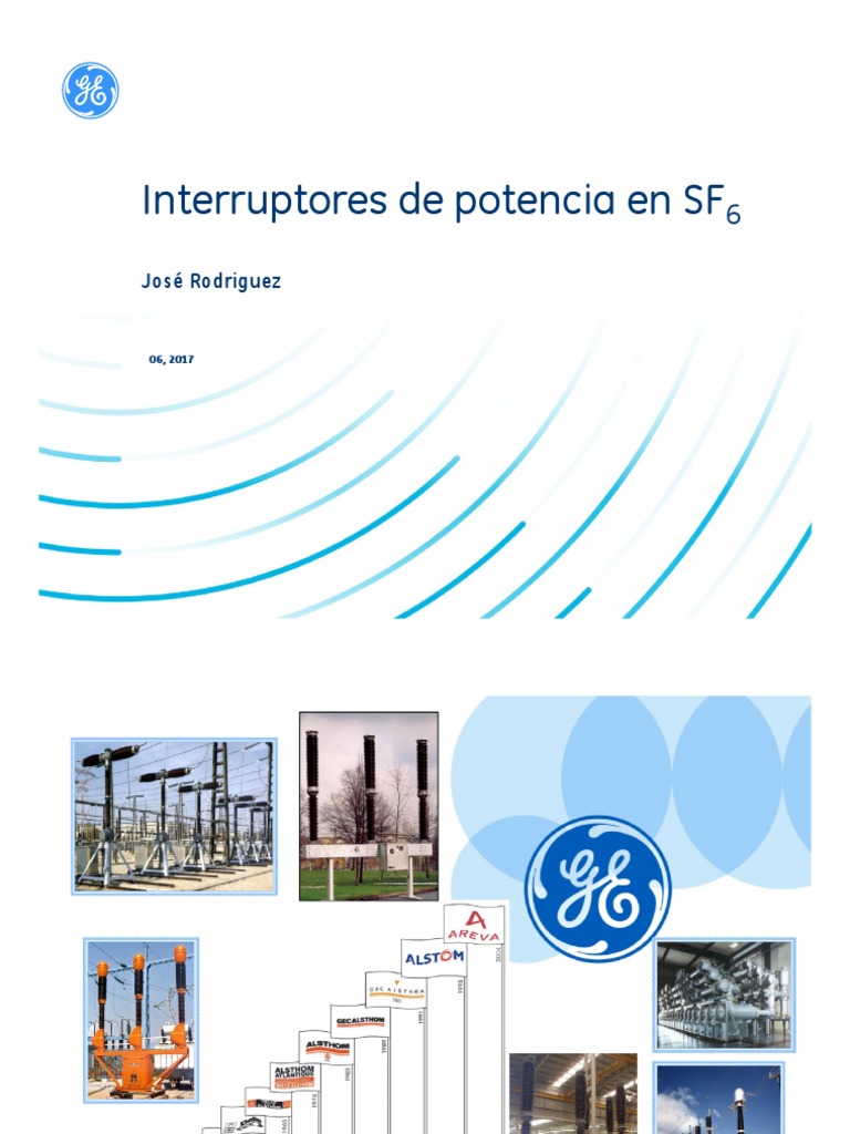 Presentación Interruptores | PDF | Electricidad | voltaje