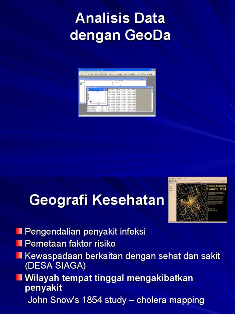 Analisis Spatial Geoda | PDF