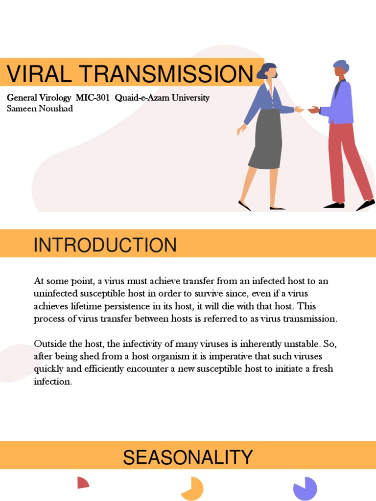 Viral Transmission | PDF | Virus | Infection
