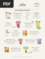 Opiuci Spirit & Liquor Menu Updated Apr 23 | PDF | Whisky | Soft Drink
