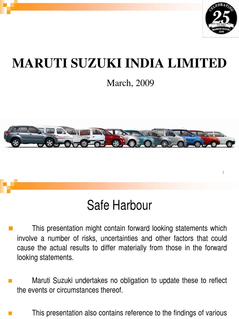 Maruti Suzuki | PDF