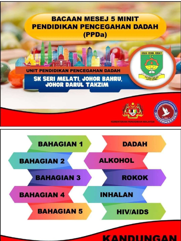 Bahan Bacaan Mesej 5 Minit PPDA | PDF