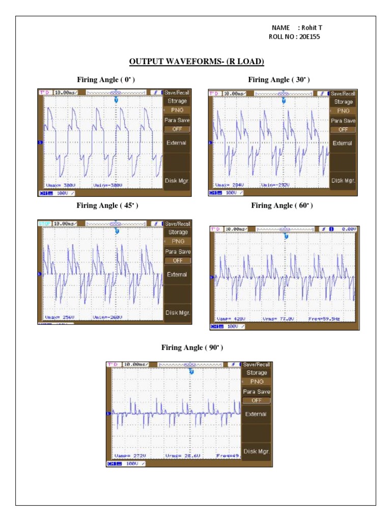 Output Waveforms | PDF