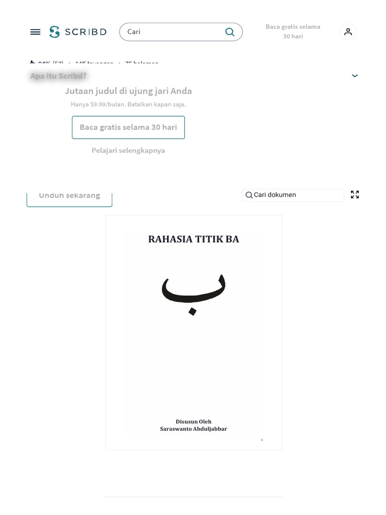 Rahasia Titik BA PDF - PDF | PDF