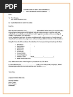 MANDATE LETTER-Template | PDF