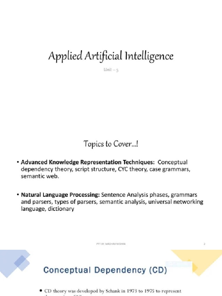 Aai Unit 5 Part 1 | PDF