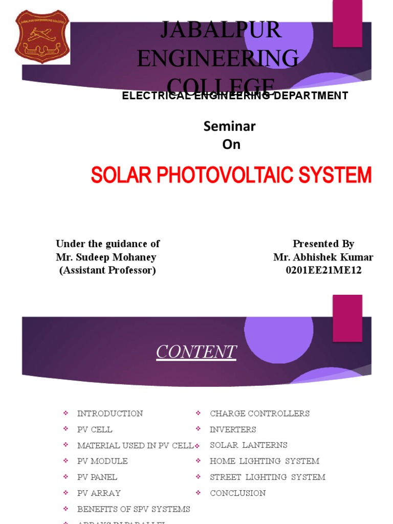 12 Abhishek | PDF | Photovoltaics | Solar Panel