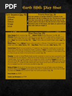 MESBG Cheat Sheet | PDF | Shield | Spear