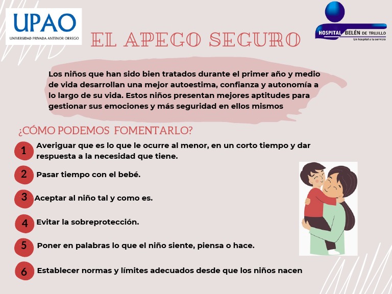 Fomentar Apego Seguro en Niños | PDF