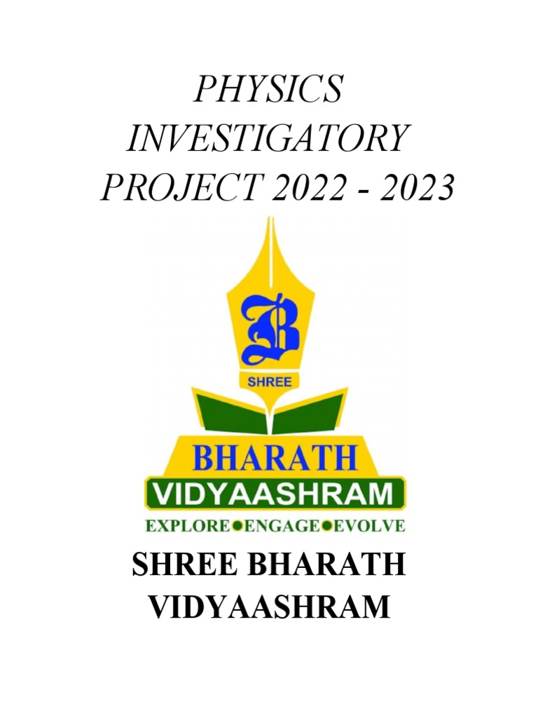 Gokul Physics Investigatory Project | PDF