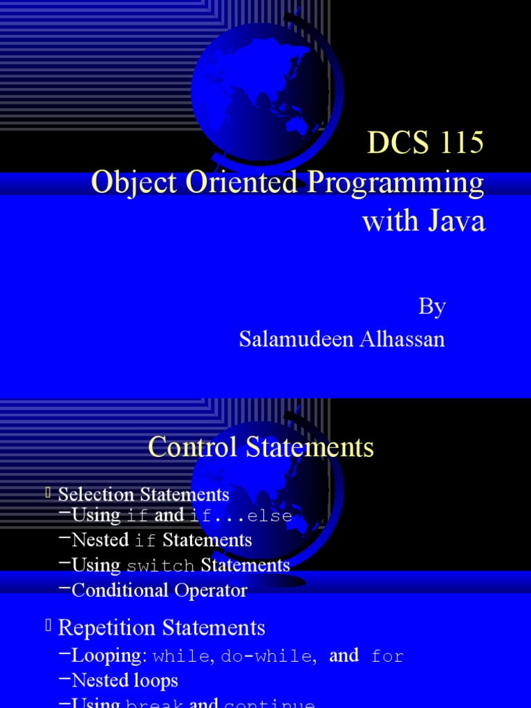 Lecture 5 | PDF | Control Flow | Computer Programming