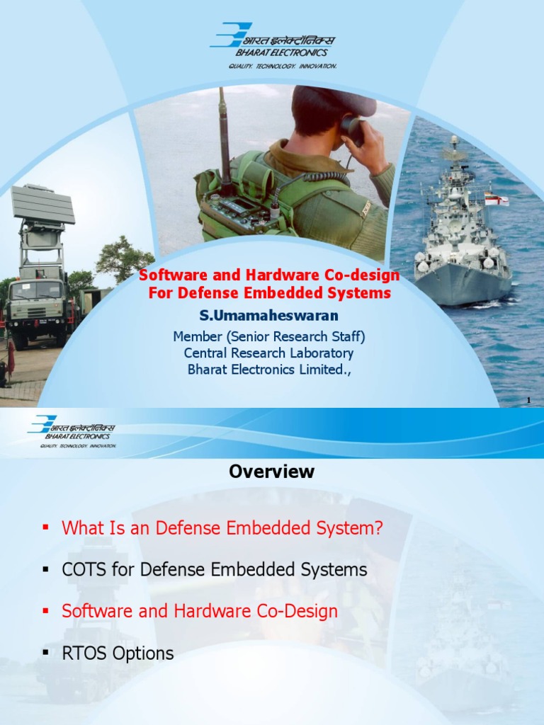 Software Hardware Co-Design Defense Embedded Systems | PDF | Embedded System | Software