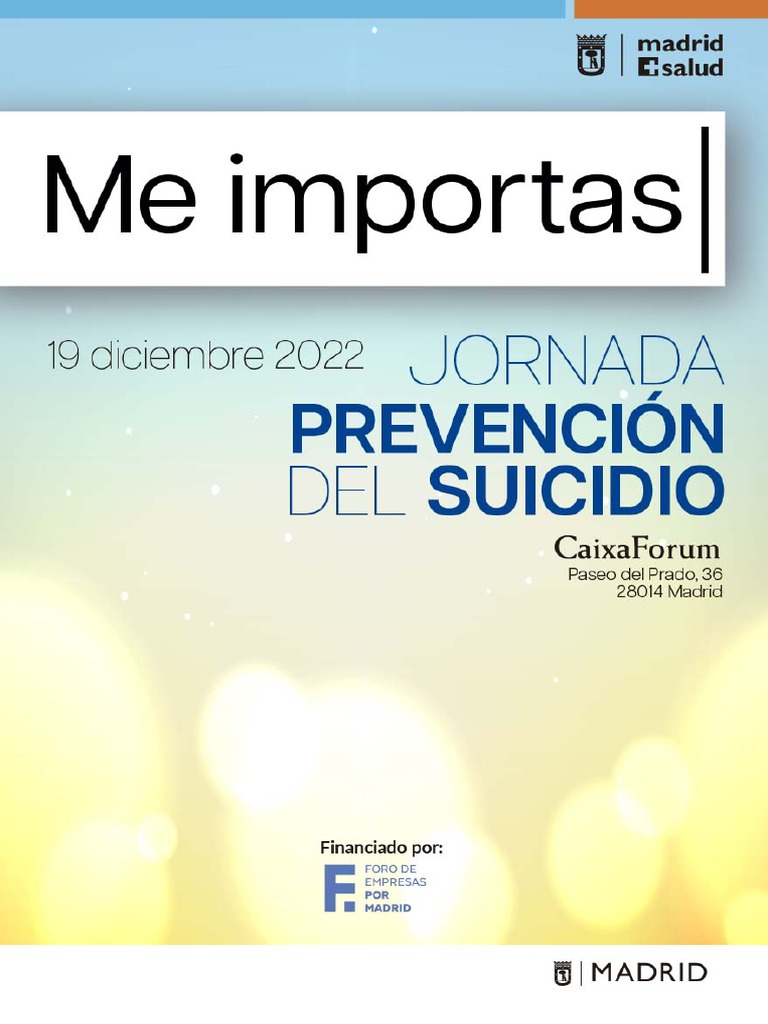 Programa J SUICIDIO | PDF
