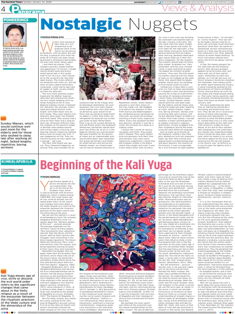 The Beginning of The Kali Yuga | PDF