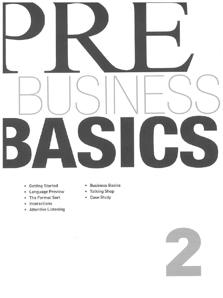Business Basics2-Compressed | PDF