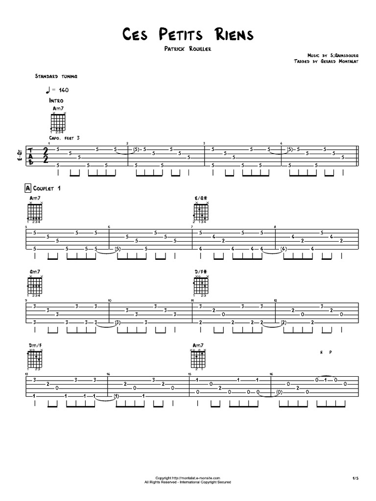 Ces Petits Riens | PDF