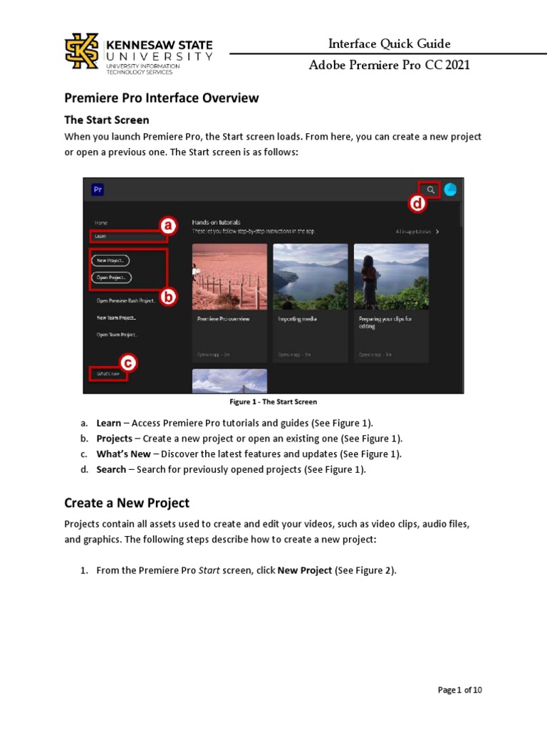 0971 Adobe Premiere Pro CC Quick Guide | Download Free PDF | Window (Computing) | Software ...