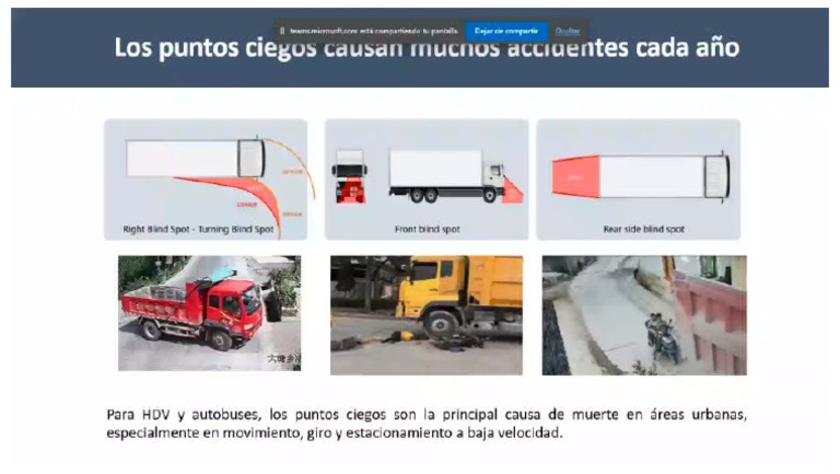 Camiones - Puntos Ciegos Causante de Accidentes | PDF
