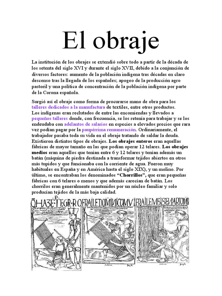 El Obraje | PDF