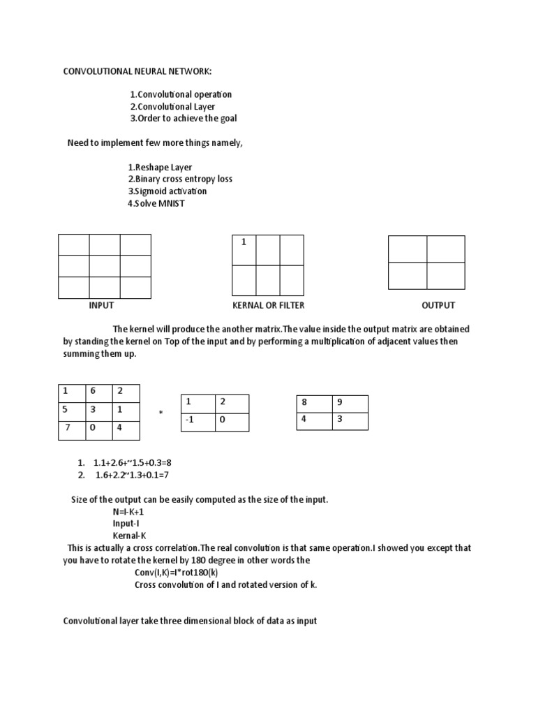 Implementing Convolutional Neural Networks For Mnist Digit Classification Pdf