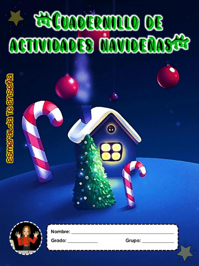 ?NAVIDAD?CUADERNILLO DE ACTIVIDADES?Esmeralda Te Enseña? | PDF ...