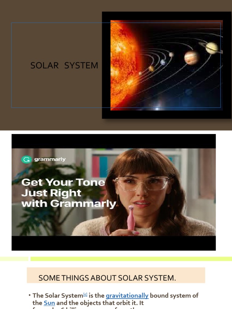 Grade 7 - Solar System | PDF