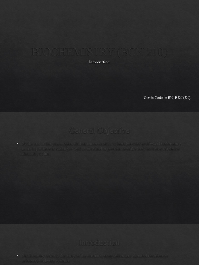 Understanding the Basics of Biochemistry: An Introduction to the ...