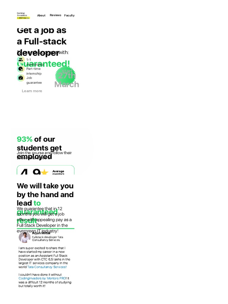 Coding Invader Full-Stack Developer | PDF | World Wide Web | Internet & Web