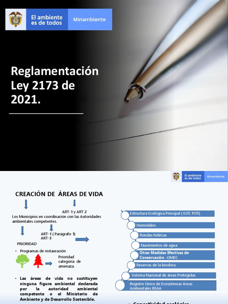 Ley 2173 DE 2021-FINAL | PDF | Entorno natural