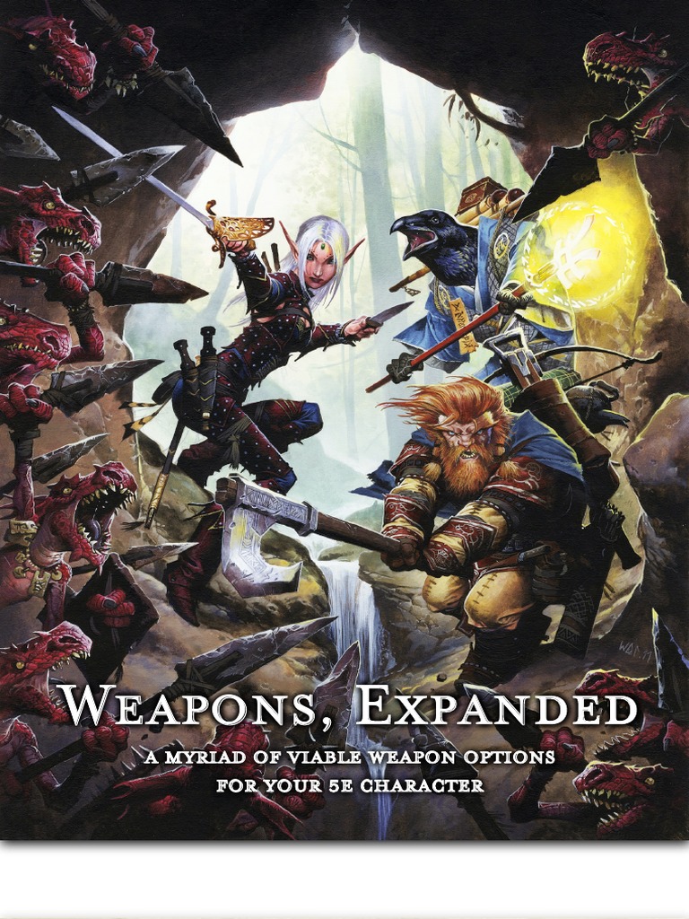 5e Weapons, Expanded - GM Binder | PDF | Shield | Personal Weapons