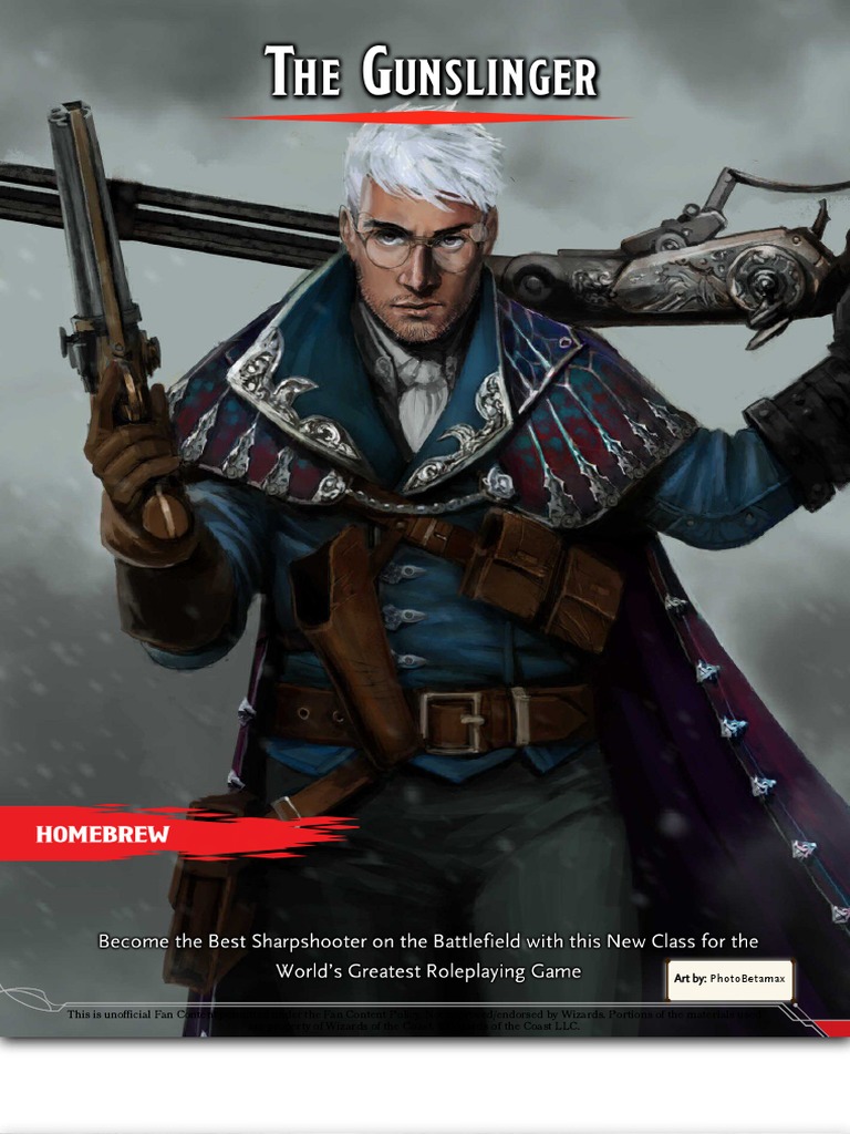 Gunslinger - GM Binder | PDF