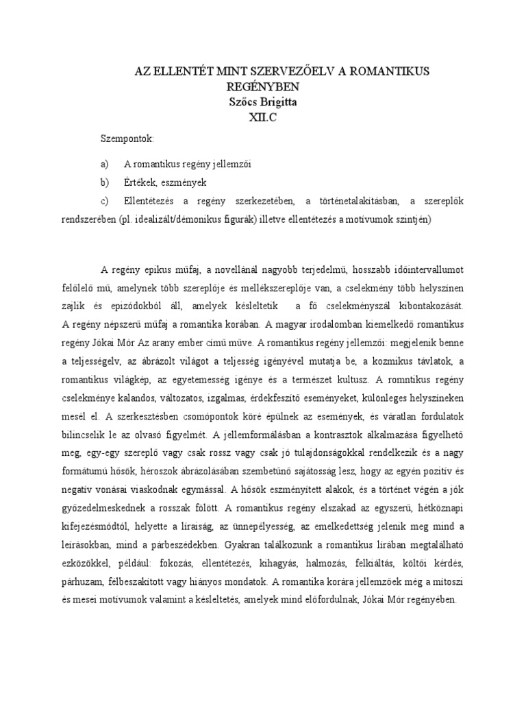 Az Arany Ember-SzőcsB. | PDF