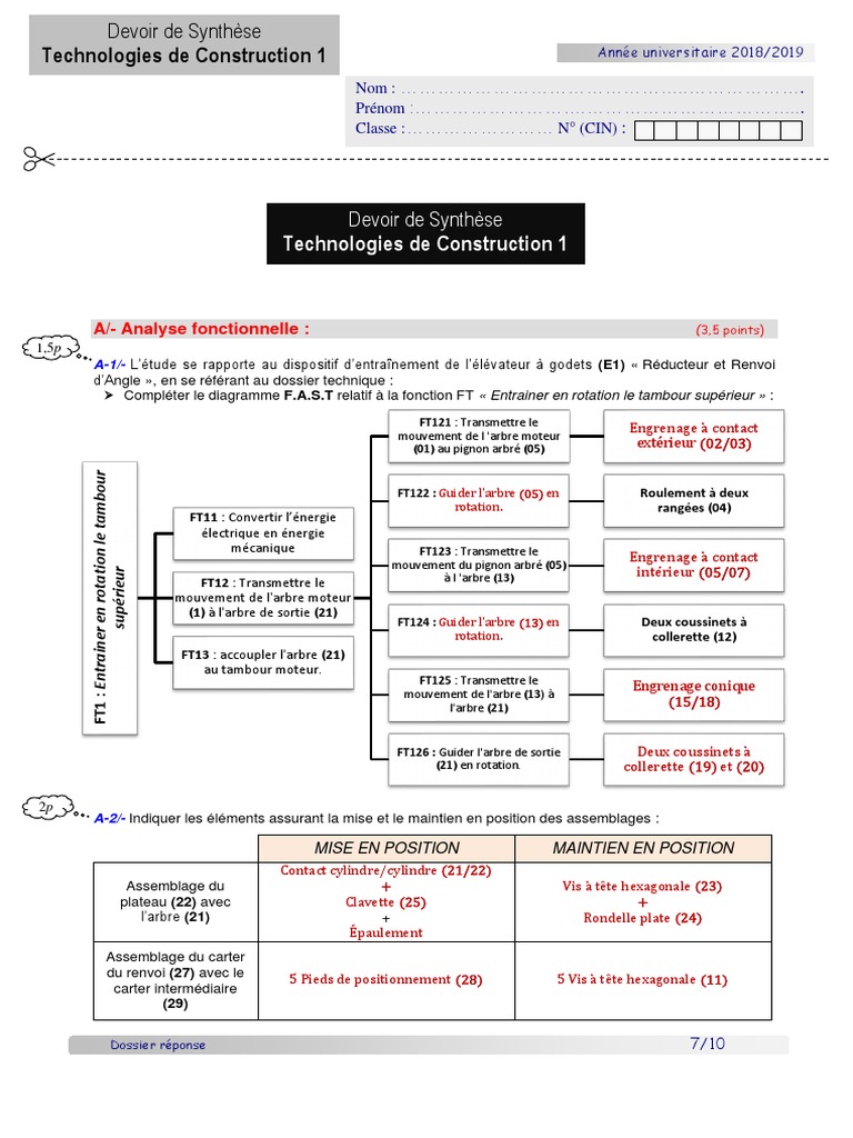 5 Correction | PDF | Mécanique | Mécanique newtonienne