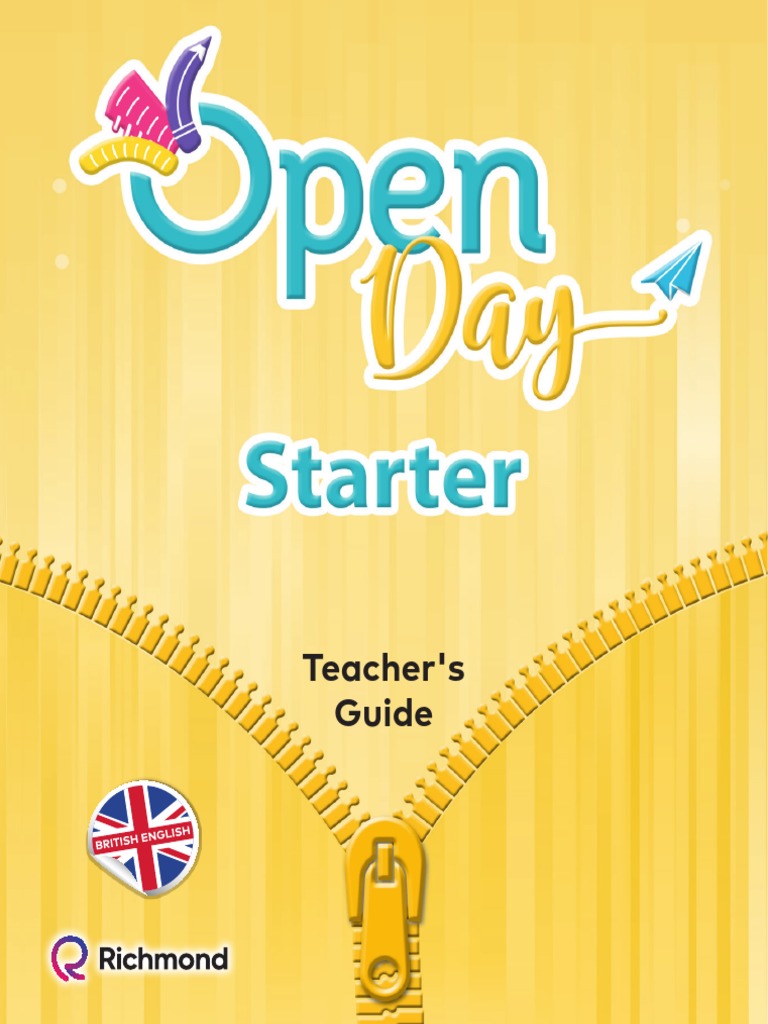 Open Day Starter TB | PDF | Learning | Teachers