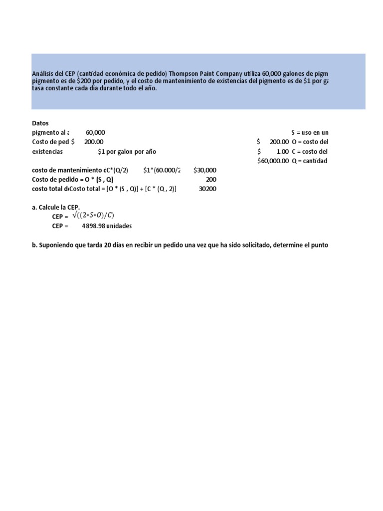 Analisis Del CEF | PDF